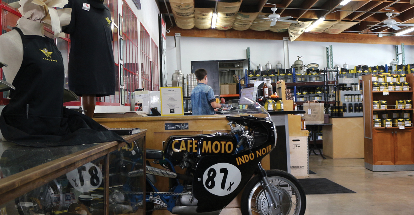 CAFE with menu - CAFE MOTO